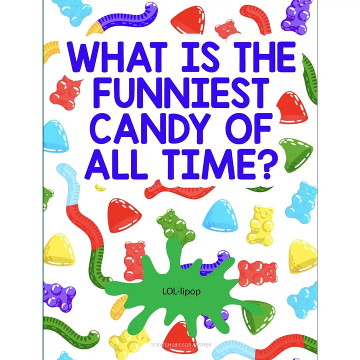 What Is the Funniest Candy...? Scratch-Off Joke Camp Card