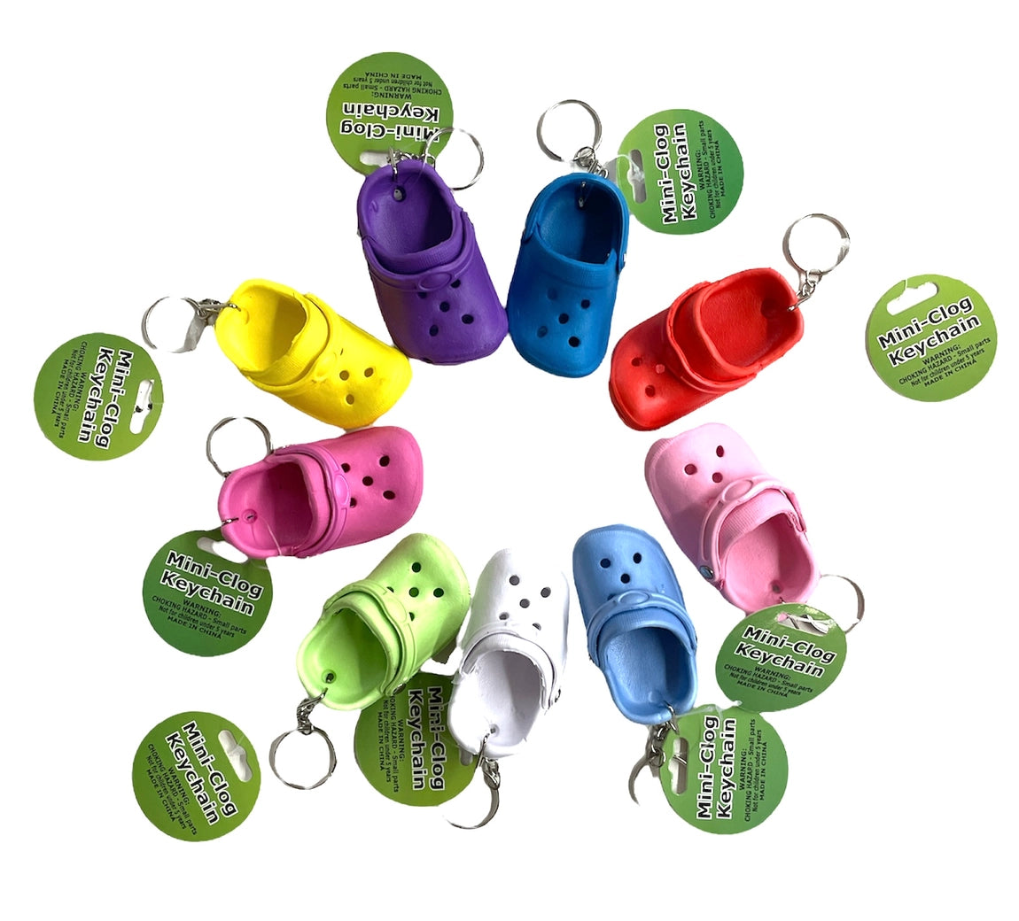 Mini Clog Keychain