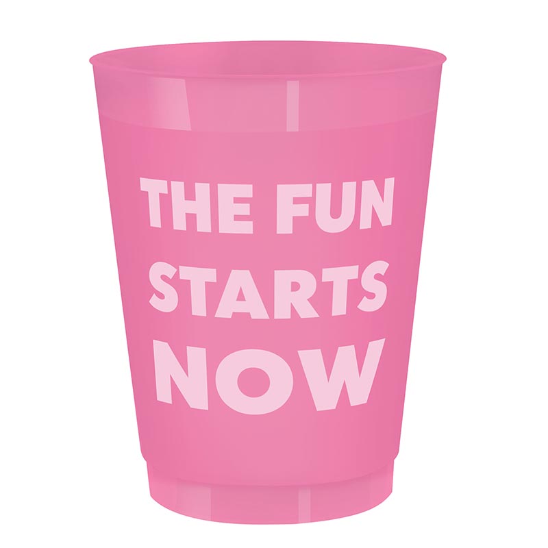 Fun Starts Now Party Cups