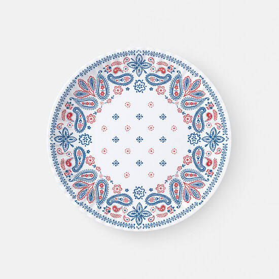 American Holiday "Paper" Plate (Melamine)