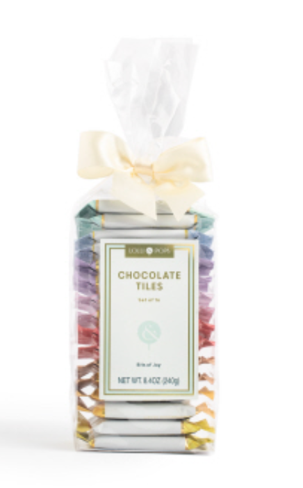 16pc Chocolate Tile Bag