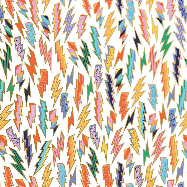 Lightning Gift Wrap Roll